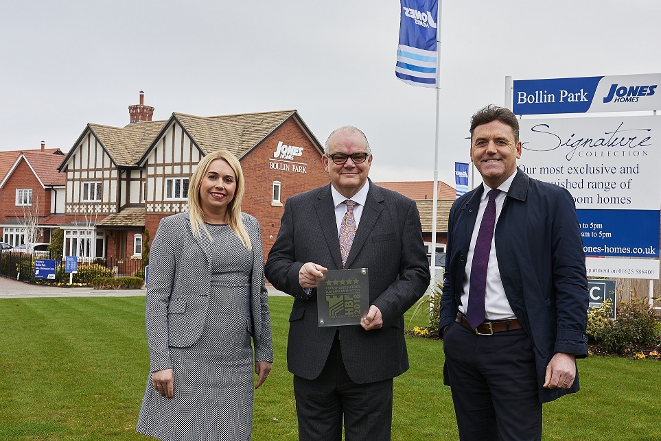 Jones Homes receives five stars from HBF - Business Up North