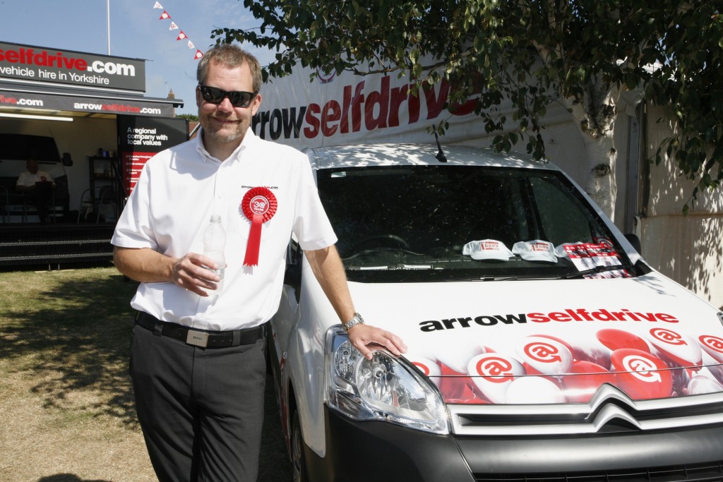 Yorkshire’s Arrow Self Drive has raised more than £1,900 for local ...