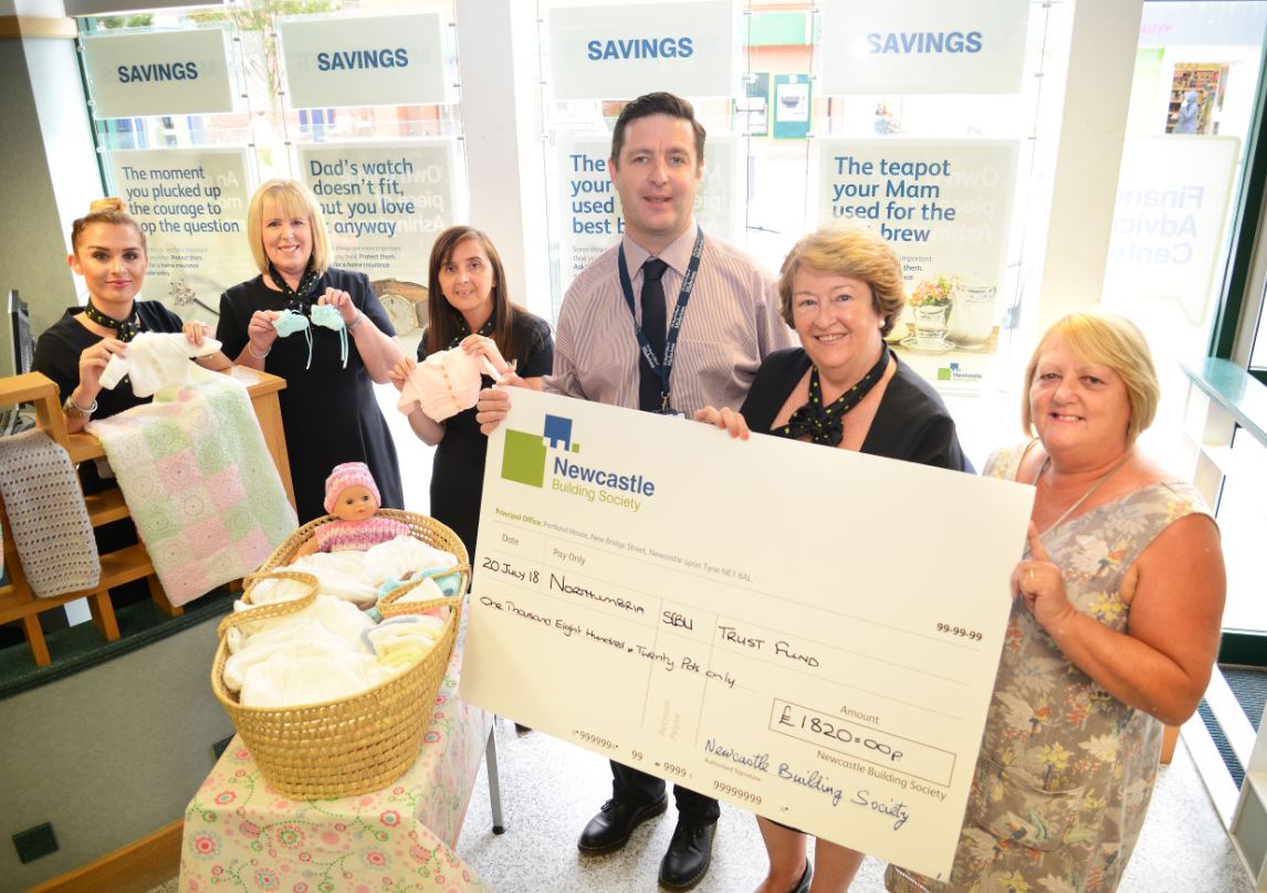 Newcastle Building Society support for local hospital - Business Up North