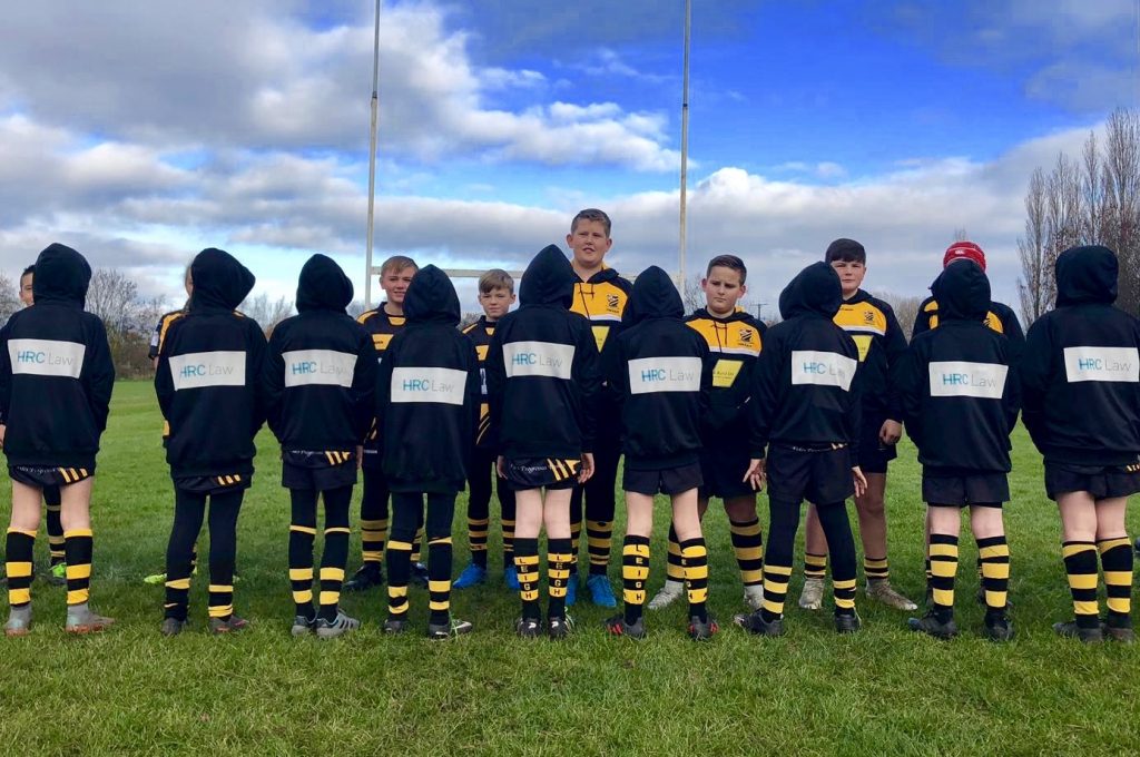 HRC Law tackles sponsorship of Leigh Rugby Union Club’s U12 squad ...