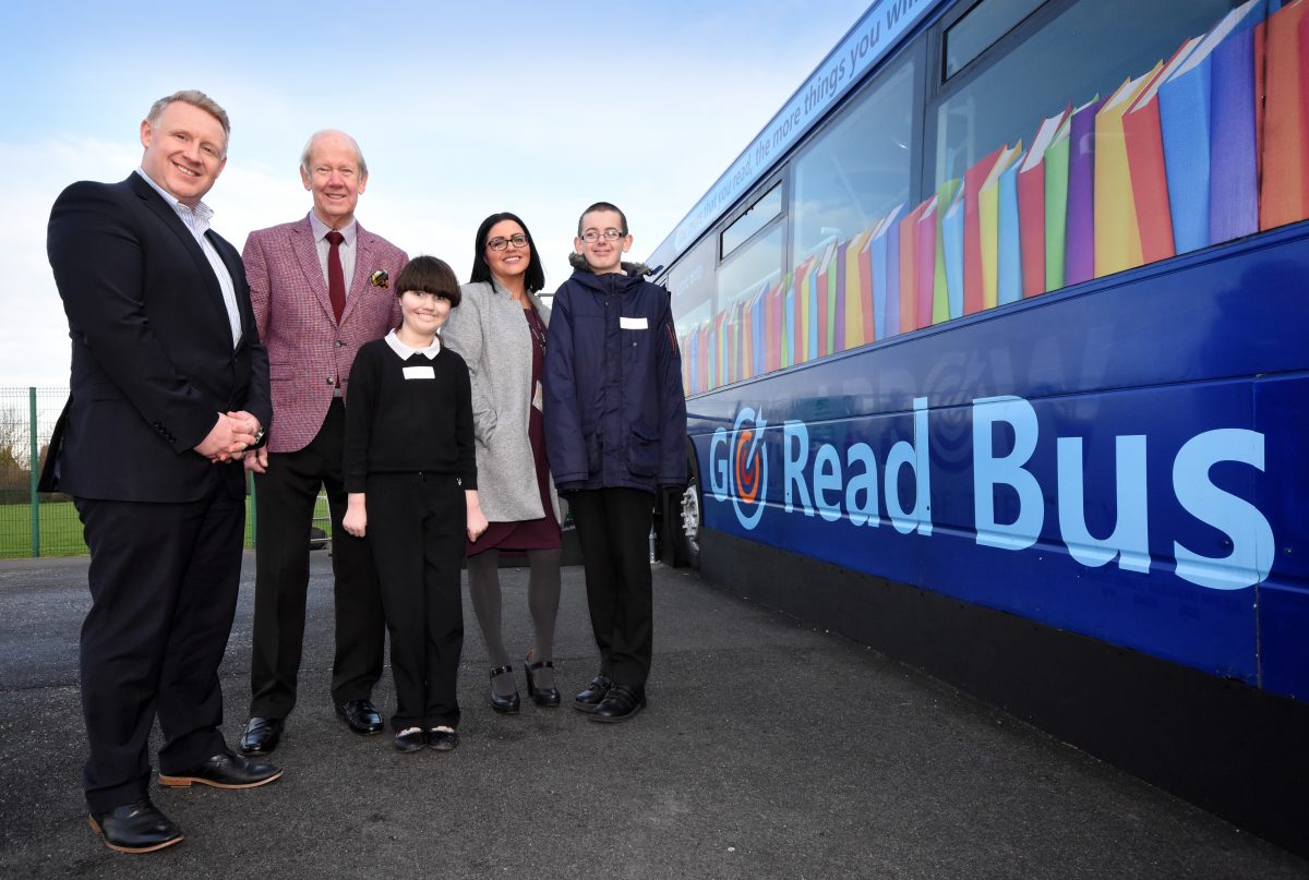 Spennymoor special school launches library-on-wheels with Go North East ...