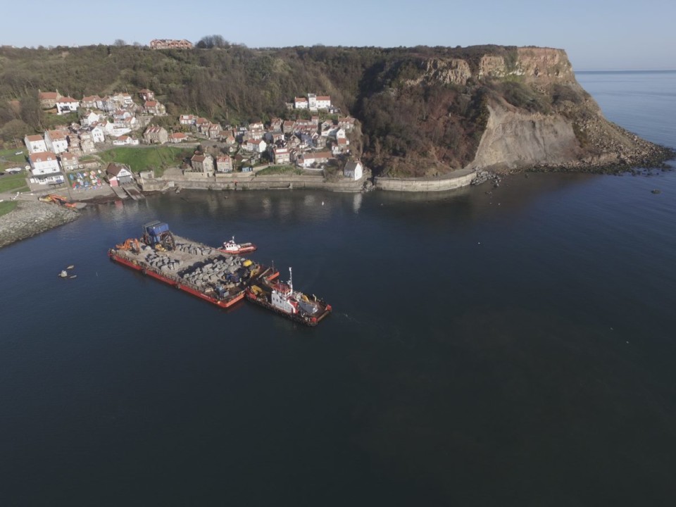 Whitby Coastal Protection Scheme Shortlisted In Prestigious Regional ...