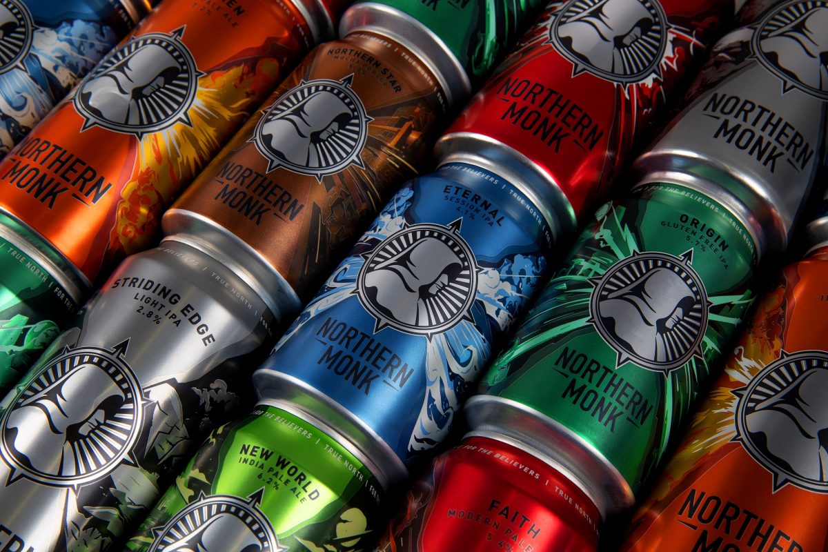 Northern Monk brewery reveal core range rebrand - Business Up North