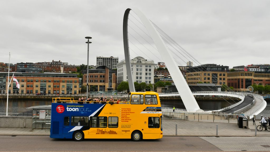 Get set for open top bus fun with the new NewcastleGateshead Toon Tour ...