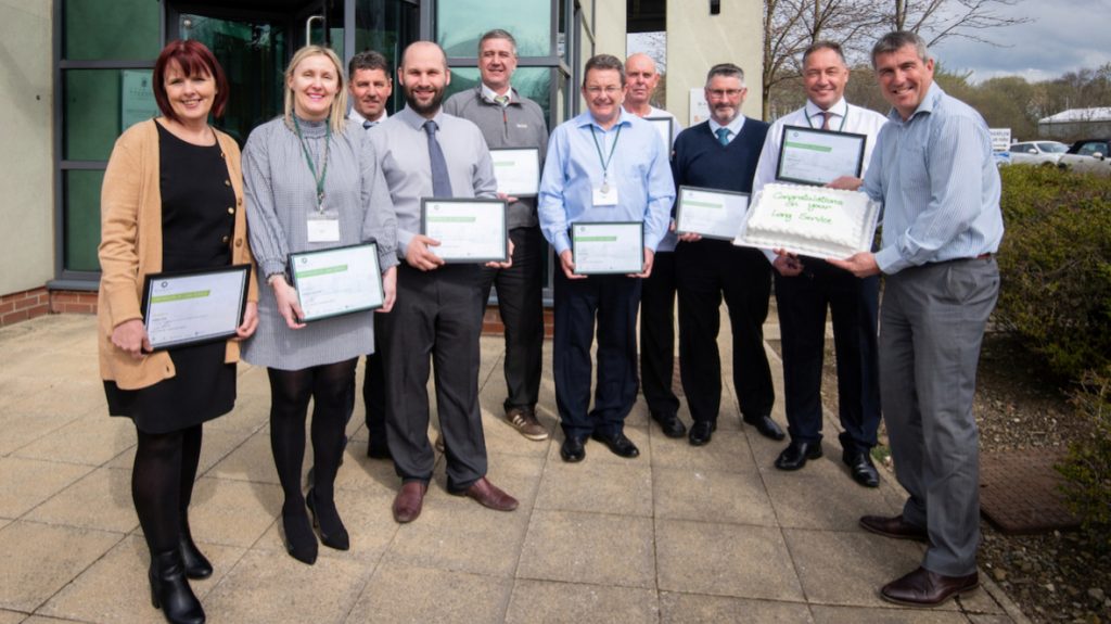 Yorkshire housebuilder employees celebrate a collective 230 years of ...