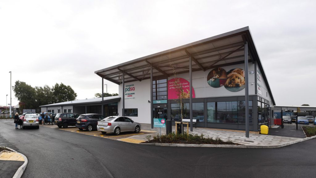 £2.4m PDSA Pet Hospital built by MC Construction opens in Manchester ...