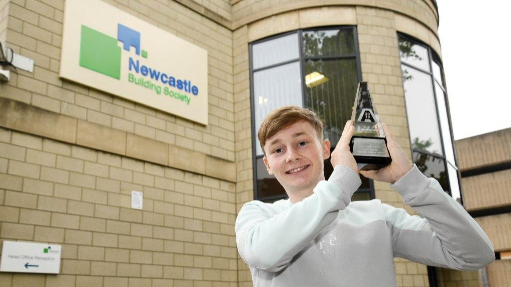 Newcastle Building Society celebrates Rising Star apprentice Gavin ...