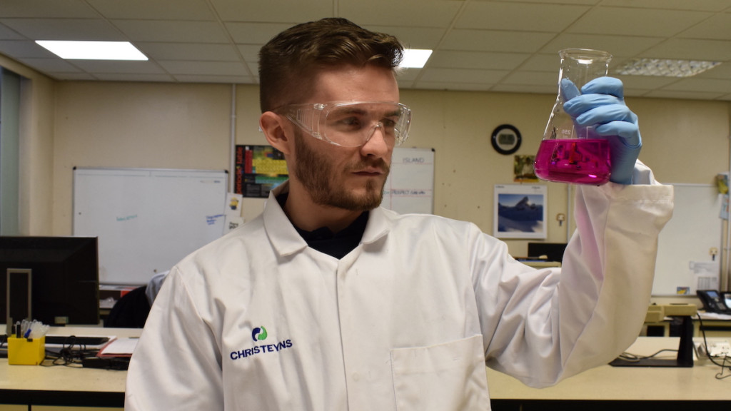 Let's get chemical - New apprentice for Christeyns - Business Up North
