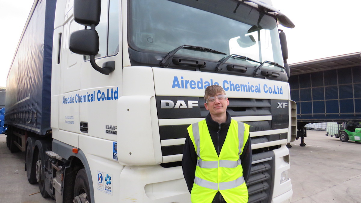 Engineering apprentice starts career at chemical company - Business Up ...