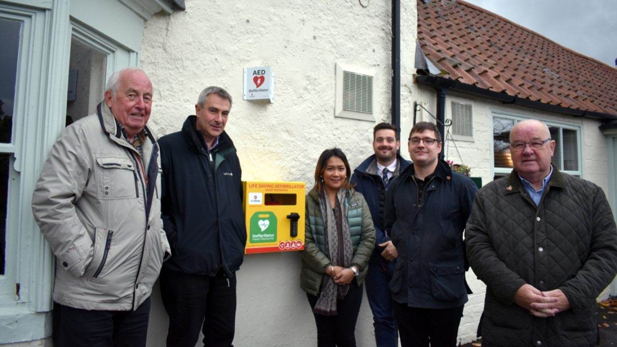 Banks Renewables Provides Spark For Great Stainton Defibrillator ...