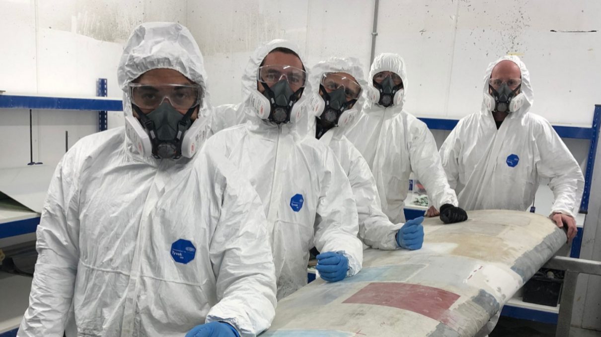 First GWO Blade Repair delegates celebrate success with AIS Training ...