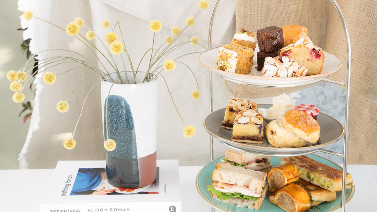 Independent gallery café crafts new rustic afternoon tea menu ...