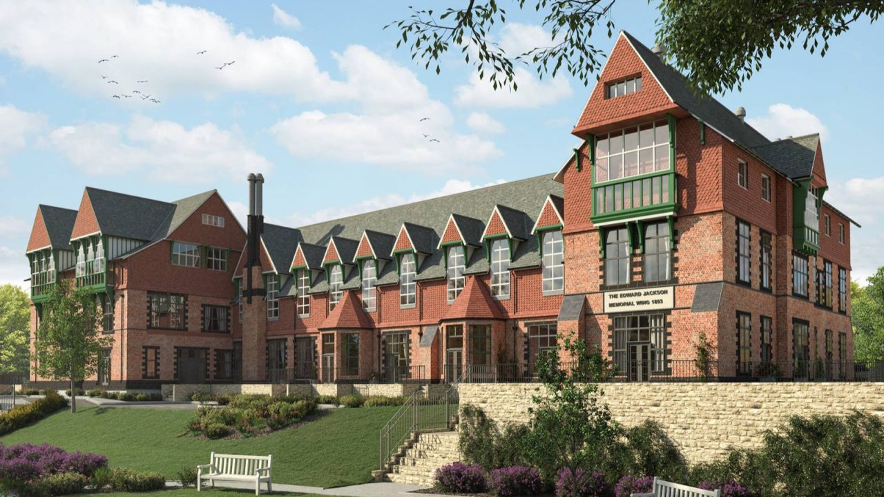 Grand former hospital transformed into 30 homes in the heart of ...