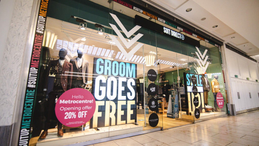 Suit Direct invests £35,000 in North East flagship and creates 6 new ...