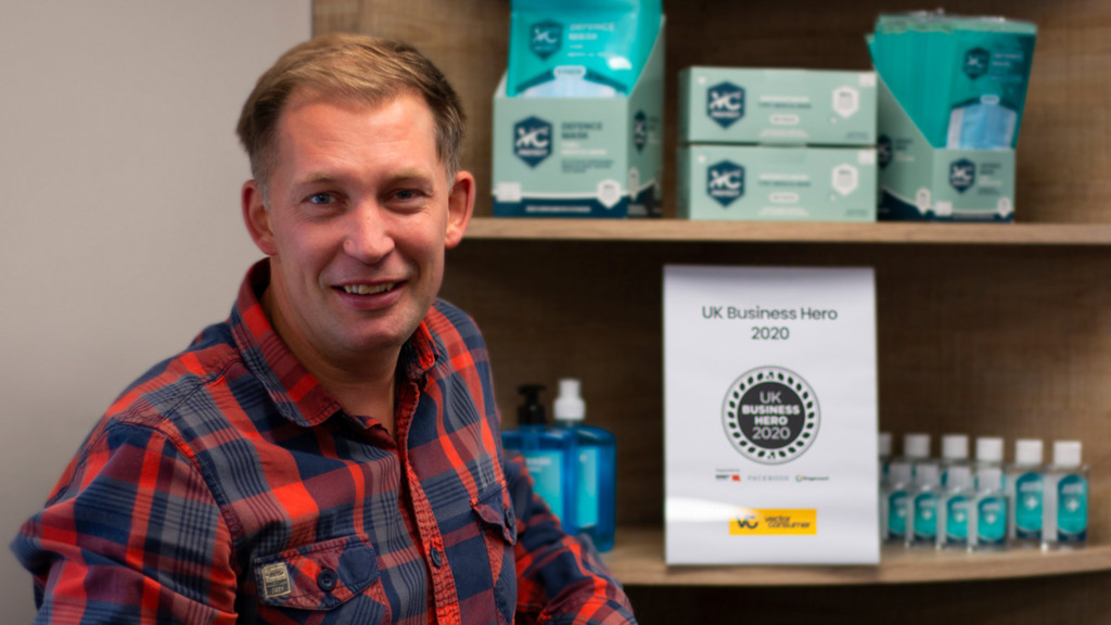 Start up in the North West won a UK Business Hero Award for supporting ...