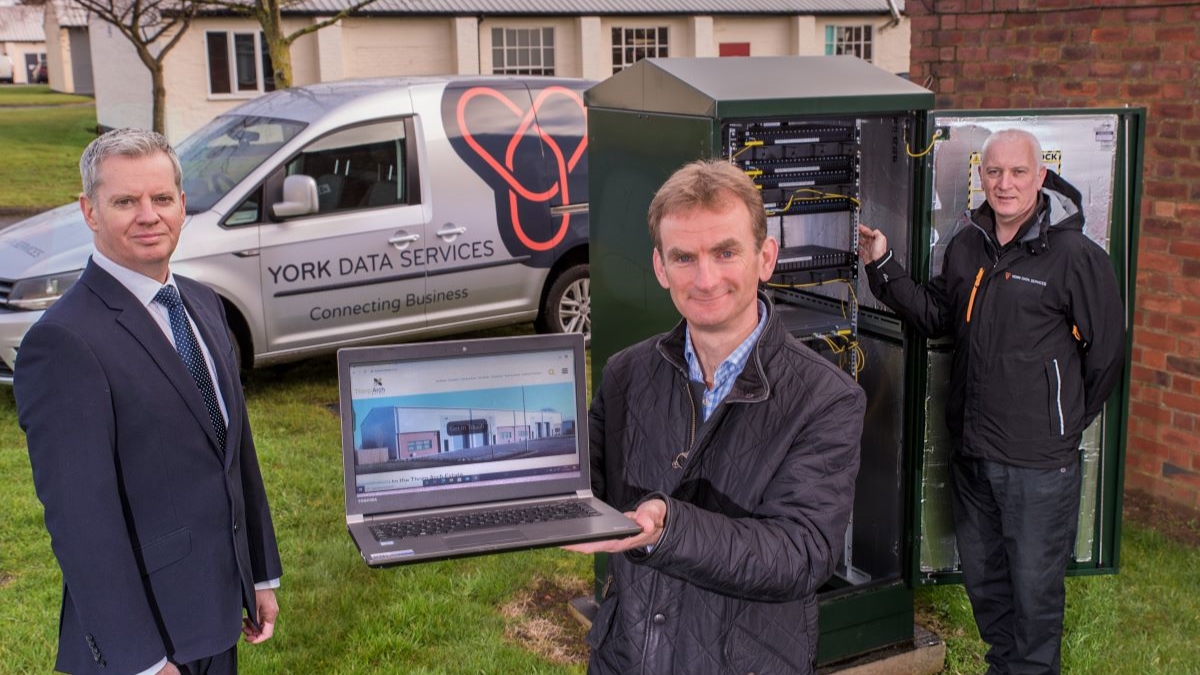 State-of-the-art internet connectivity arrives at Thorp Arch Estate ...