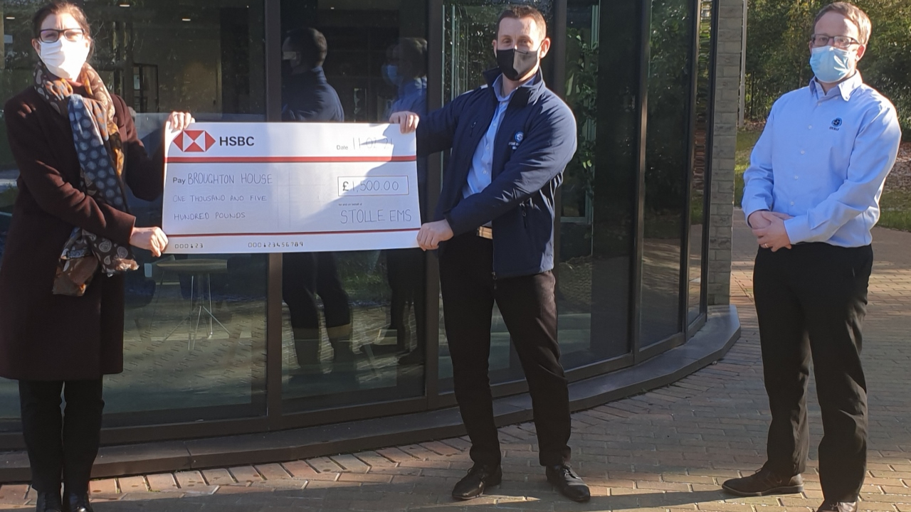 Stolle EMS Group donates to Broughton House as thank-you to Covid ...