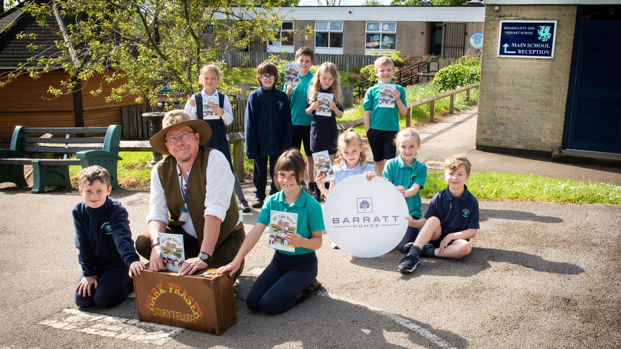Sheffield pupils celebrate National Share a Story Month with Barratt ...