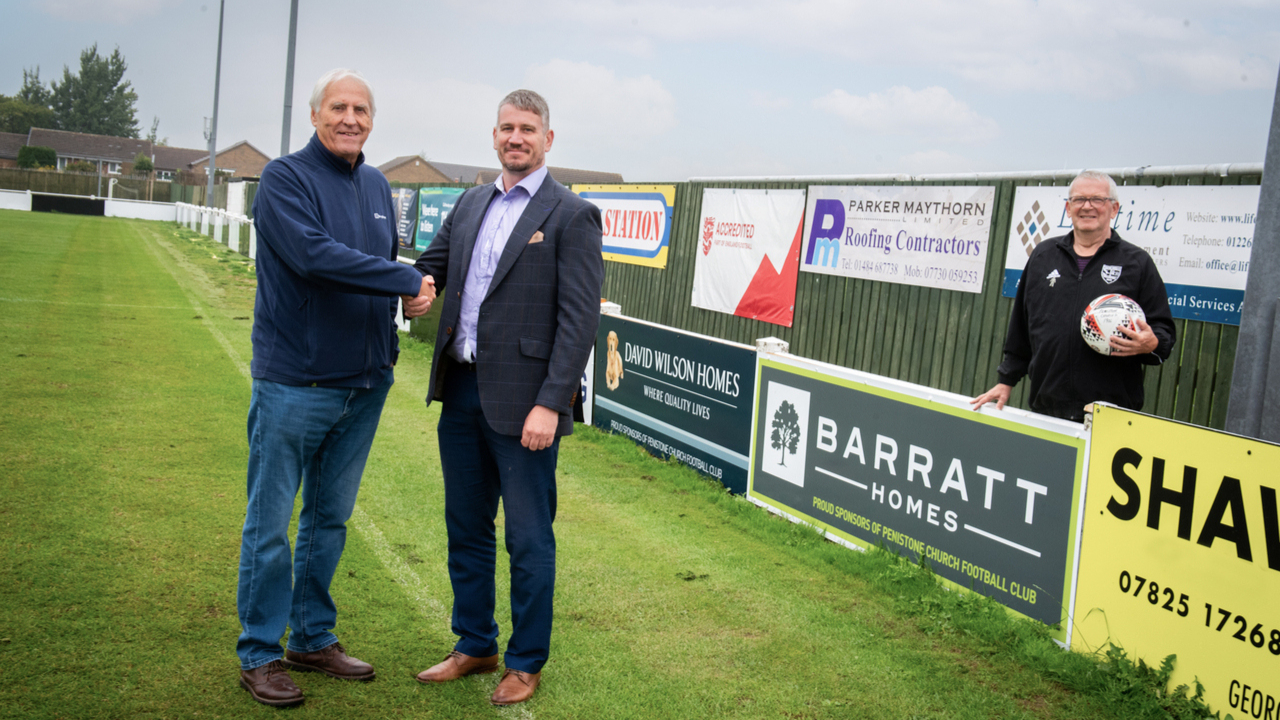 Penistone Church Football Club secures new sponsorship - Business Up North