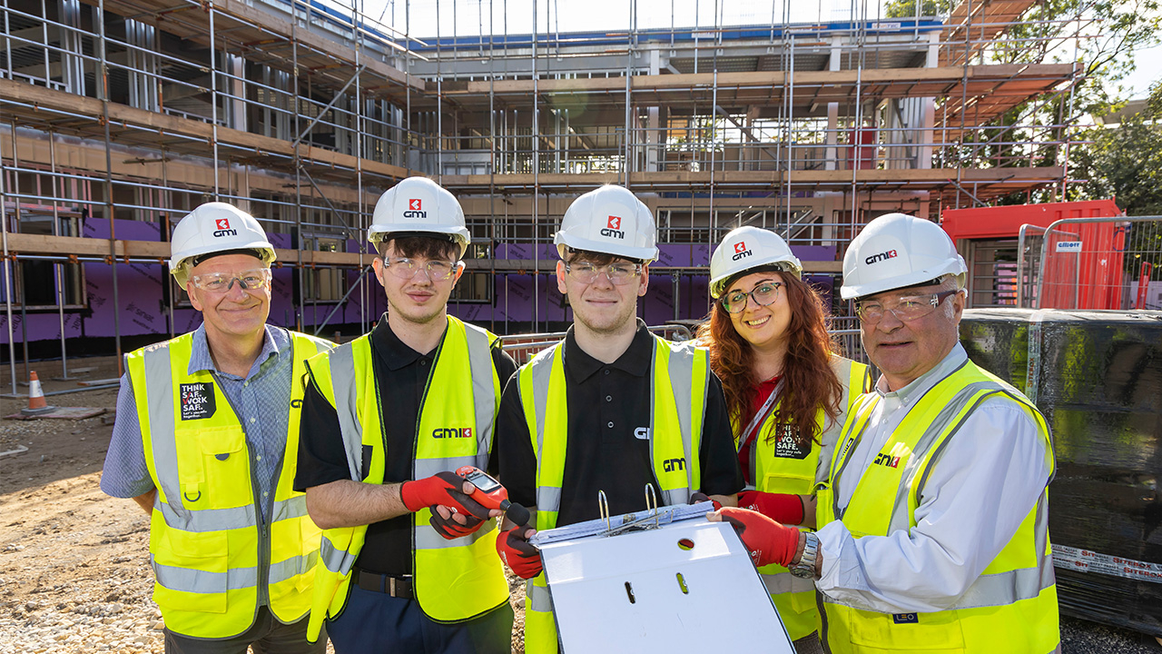 GMI Construction Group Welcomes First T Level Students - Business Up North