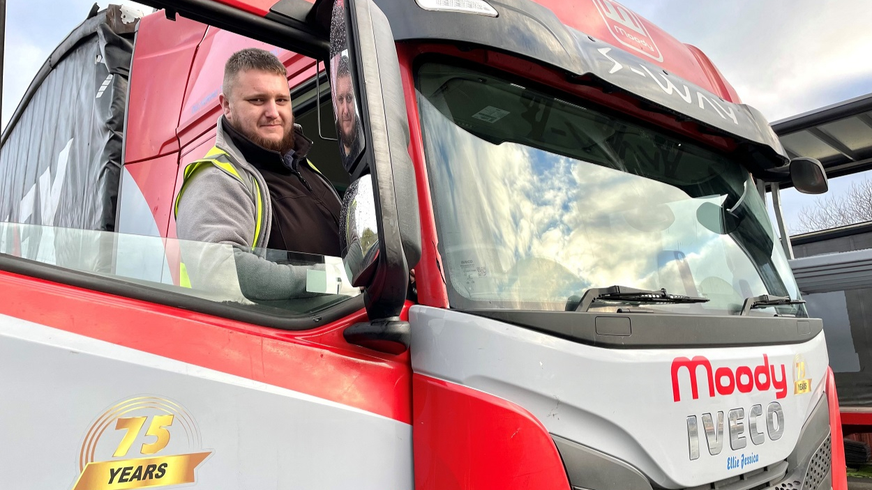 Steven Sets Moody Logistics HGV Class 1 Record Following DVSA Rule ...