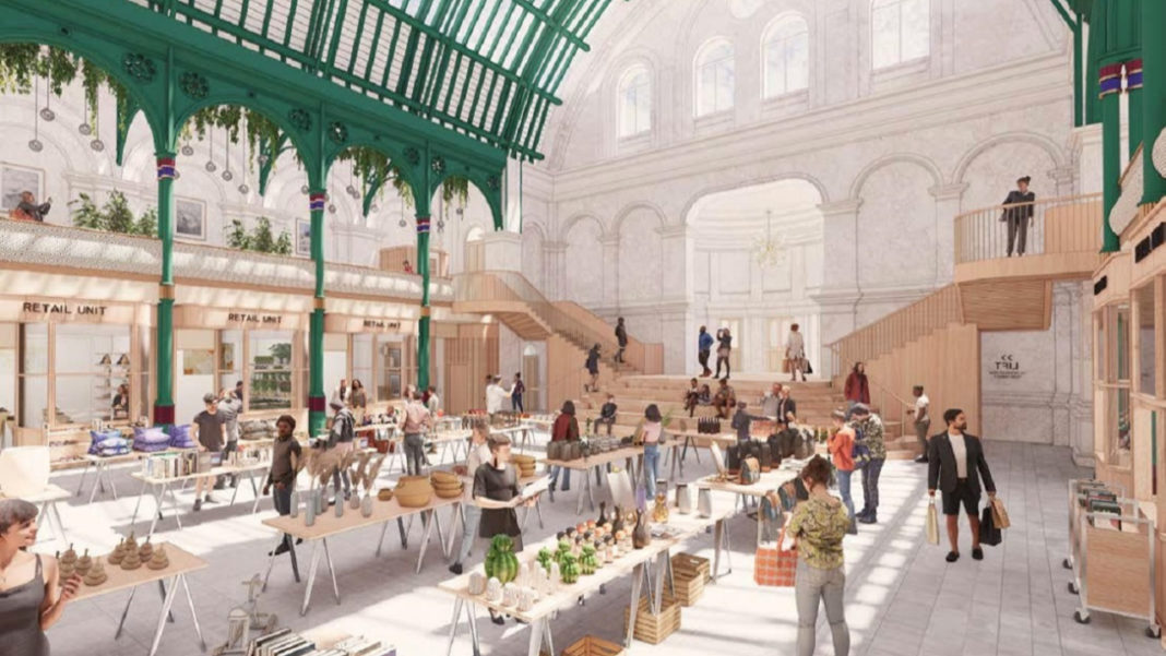Work underway in Doncaster’s iconic Corn Exchange as new images ...