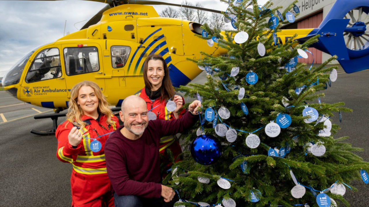 Rob Beck launches festive 'Message in a Bauble' campaign for NWAA ...