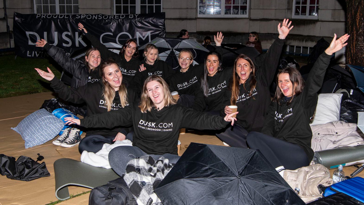 £25,000 raised as 75 people bed down on Leeds street for charity sleep ...