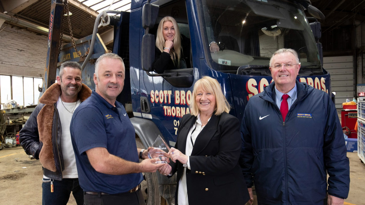 Scott Bros receives Butterwick Hospice award as it strengthens its ...