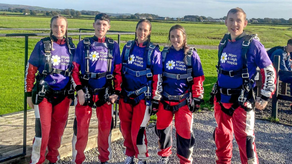 Alcedo Care Group raises cash for hospice with skydive - Business Up North