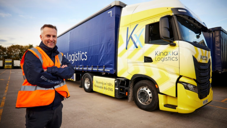 Kinaxia Logistics invests over £2m in CNG-powered trucks - Business Up ...