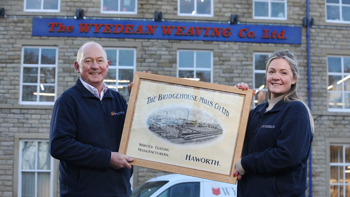 Wyedean Weaving unveils £200k Haworth mill investment | Business Up North