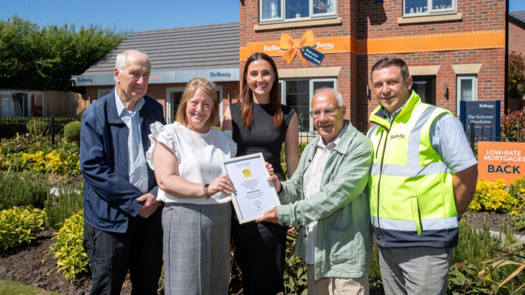 Bellway receives Civic Society award in Macclesfield - Business Up North