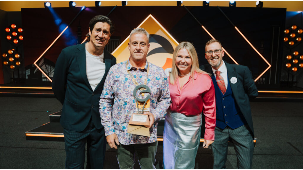 Entrepreneurial resilience recognised as Nick Calcutt wins Most ...