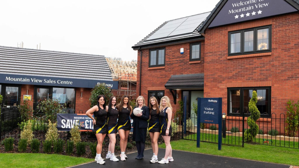 Bellway supports Wrexham's Rhostyllen Roses netball team - Business Up ...